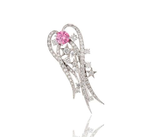 Rare Natural Fancy Pink Diamond Leads London Jewellery Auction