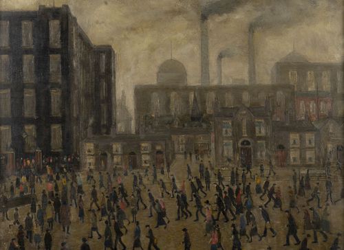 L.S. Lowry's Going to the Mill | An Early Work Direct from Artist
